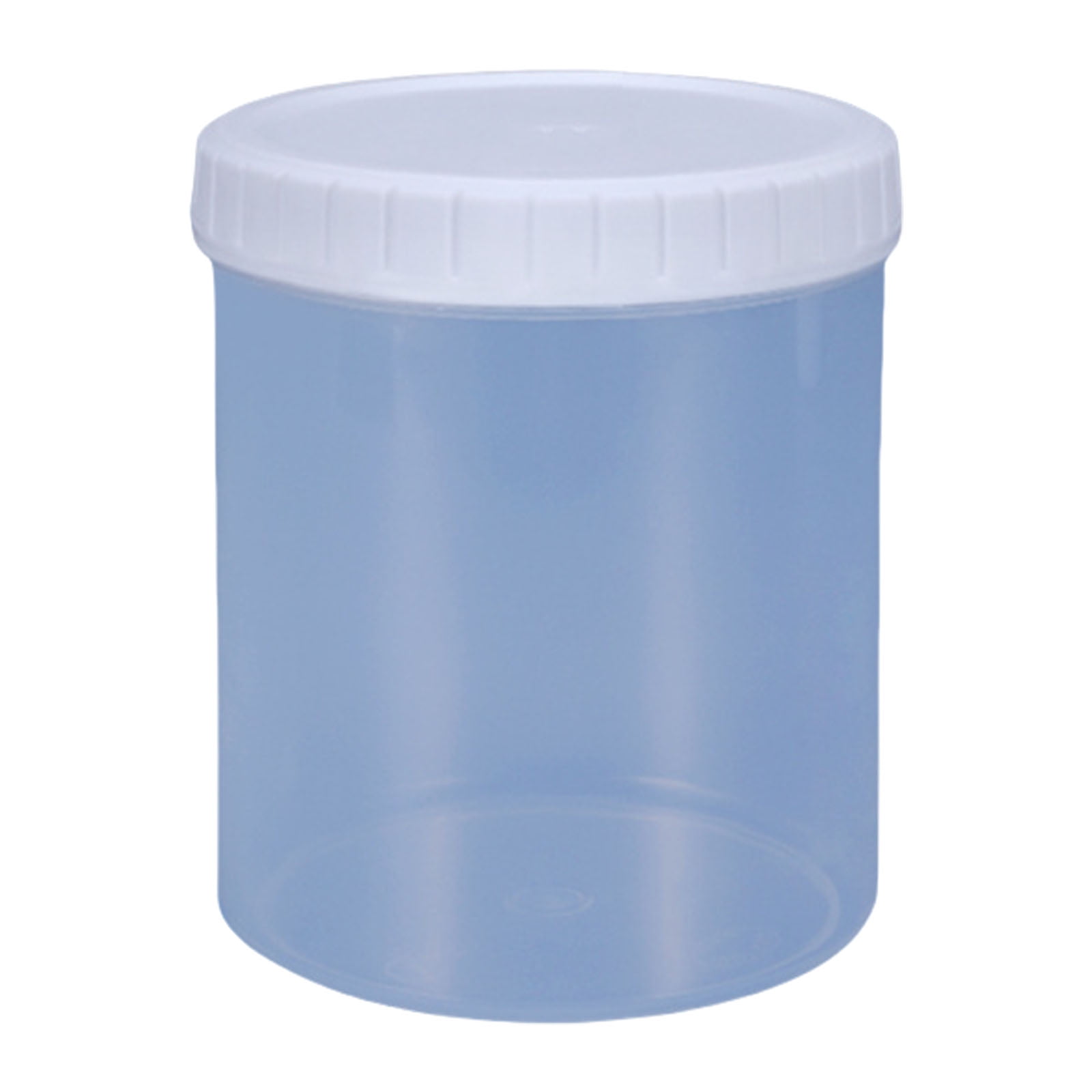 Spill Proof Kitchen Canisters Wide Mouth Storage Jars Plastic 300ml ...