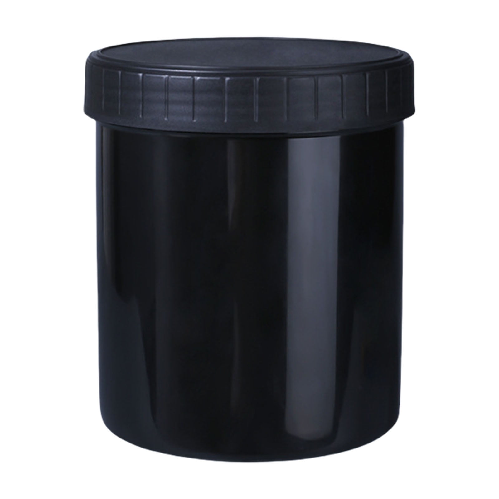 Spill Proof Kitchen Canisters Wide Mouth Storage Jars Plastic 300ml ...