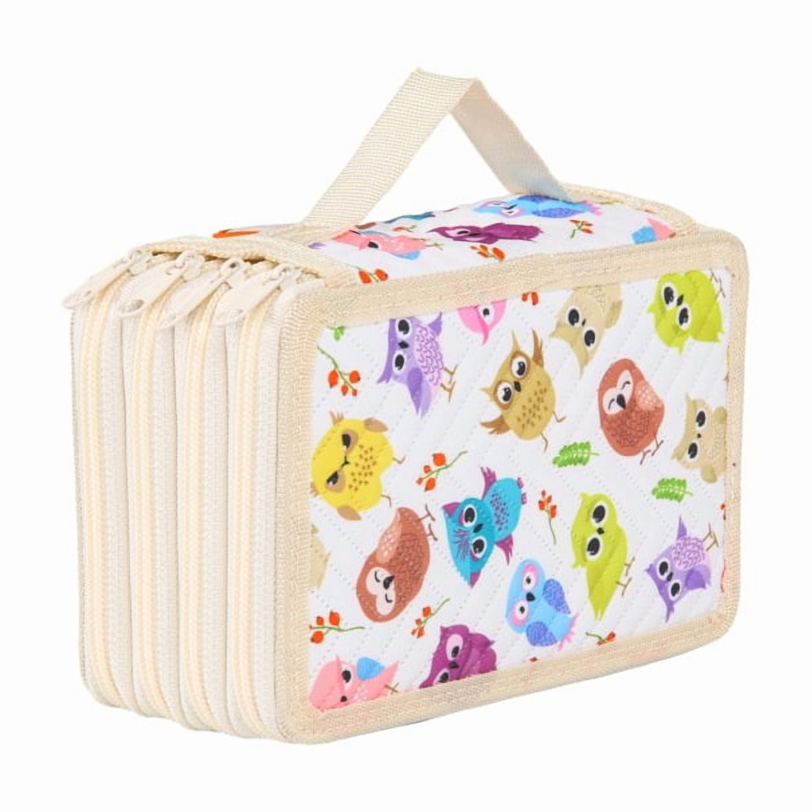 Spill-Proof Large Capacity Pencil Case - Multi-Color Trendy Style ...
