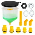 Spill Proof Radiator Coolant Filling Funnel Kit Car Auto Fluid Cooling ...