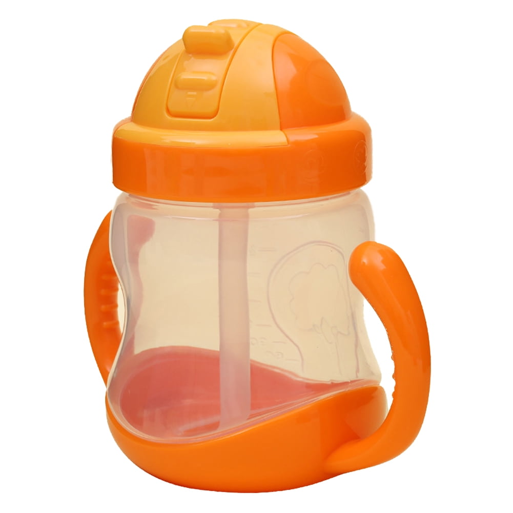 Spill Proof no Spill Magic Sippy Cup with Straw with Handle for Baby ...