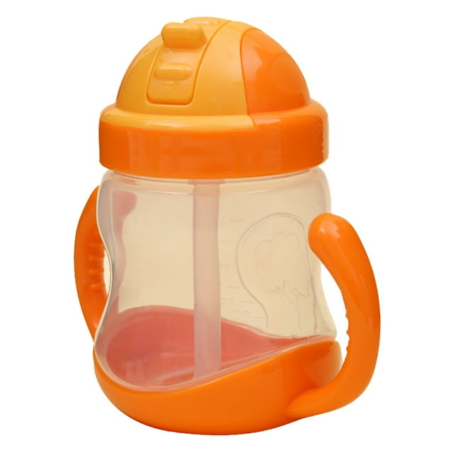 Spill Proof no Spill Magic Sippy Cup with Straw with Handle for Baby ...