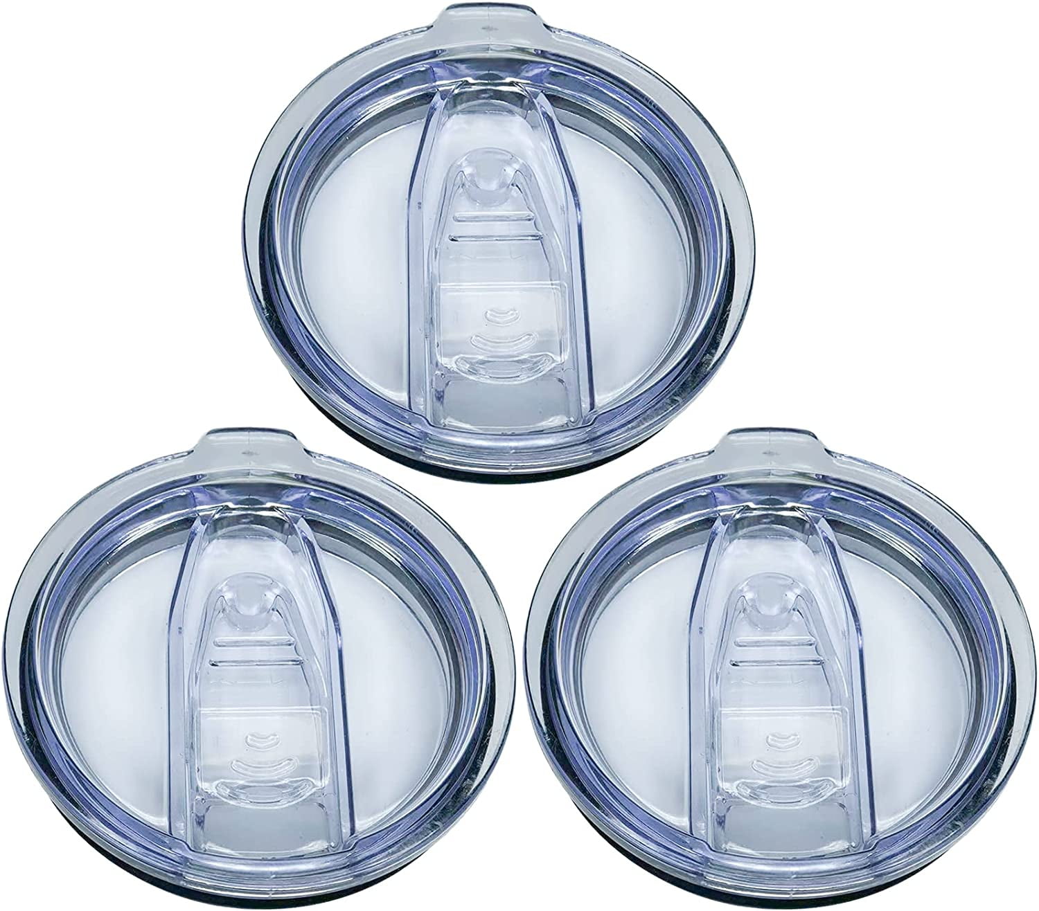 Spill-Proof Tumbler Replacement Lids for 20 oz Tumblers - Set of 3 ...
