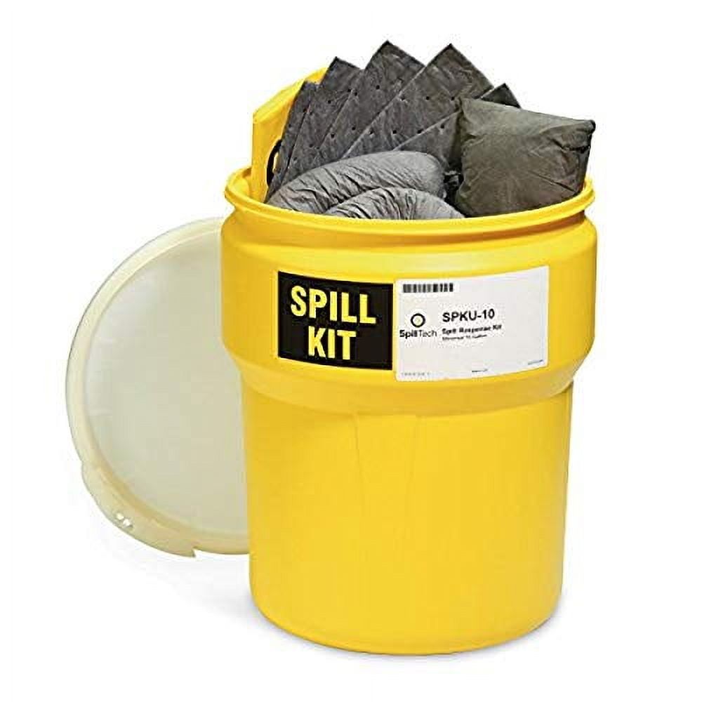 SpillTech SPKU-10 Universal 10-Gallon Spill Kit - Walmart.com