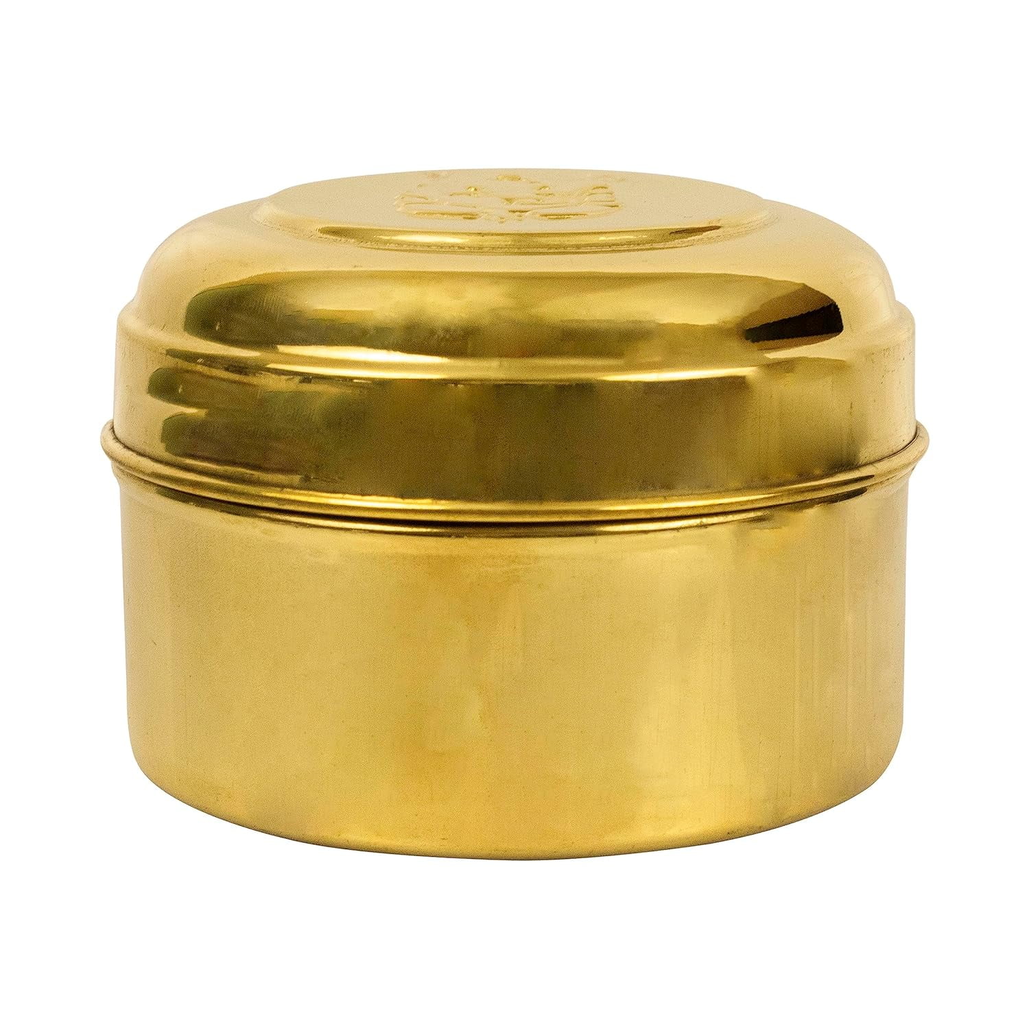 Spillbox Tradition Handicrafted Pure Brass Container Box | Prasadham ...