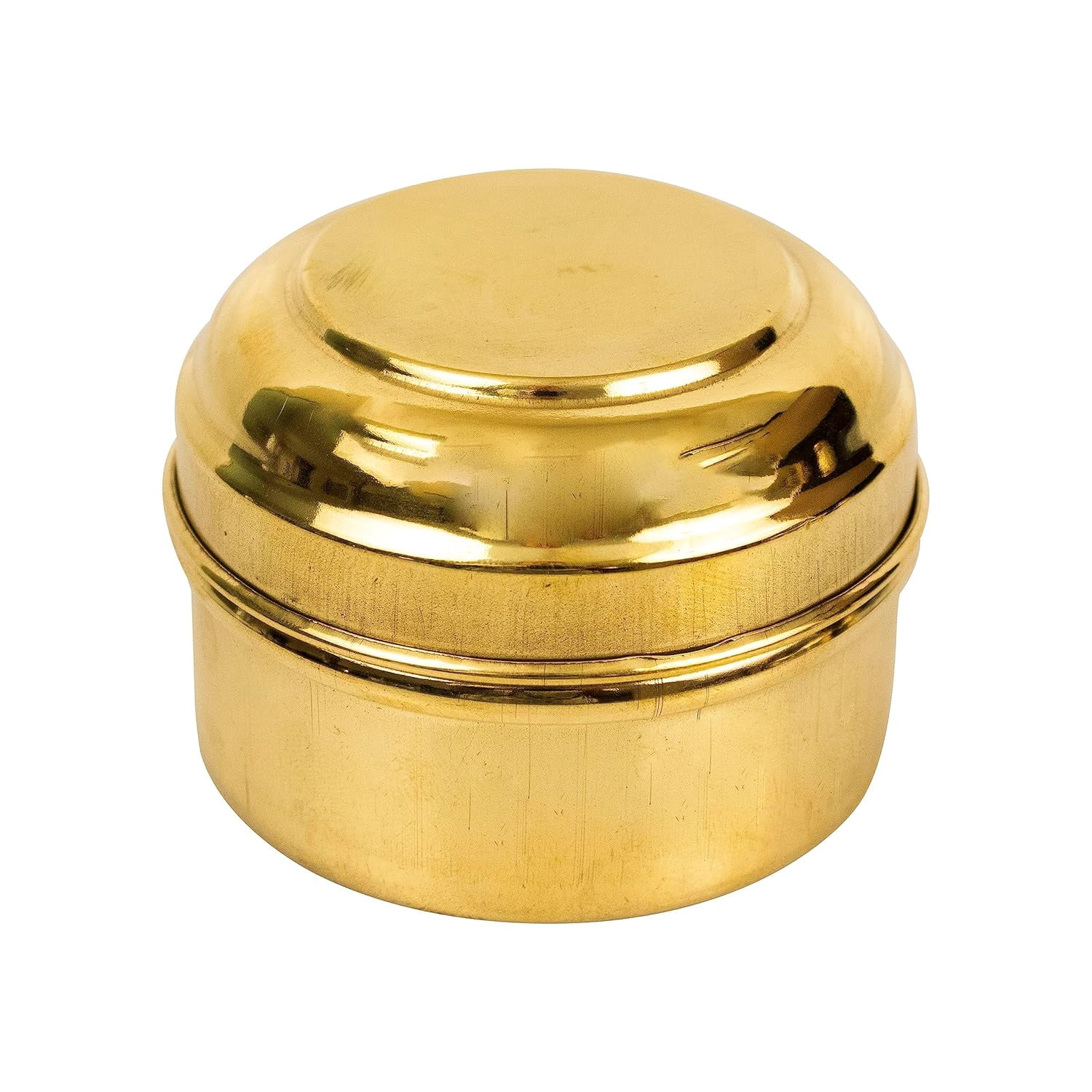 Spillbox Tradition Handicrafted Pure Brass Container Box | Prasadham ...