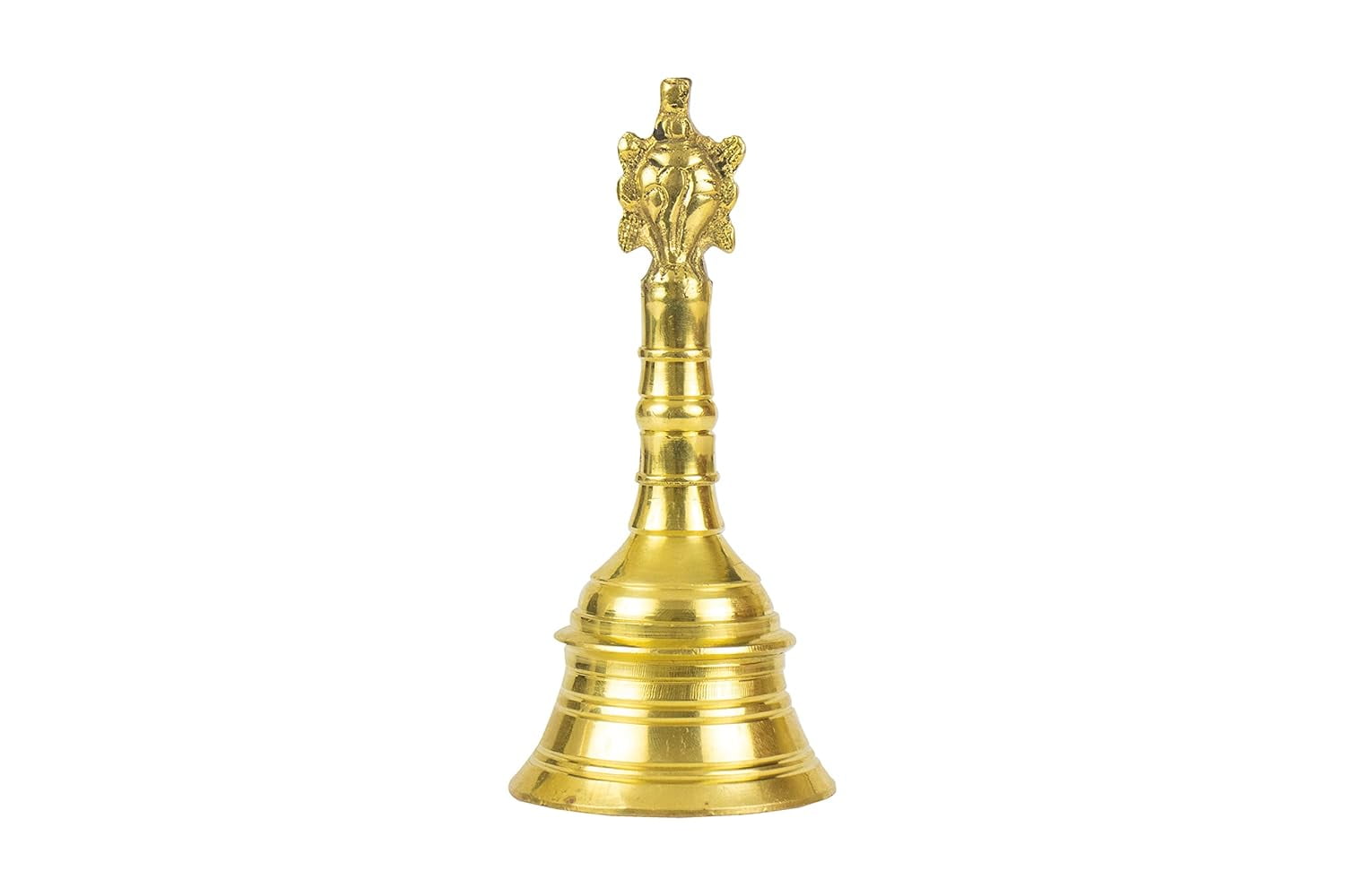 Spillbox Traditional Brass Bell/Ghanti for Pooja/Worship for Temple ...