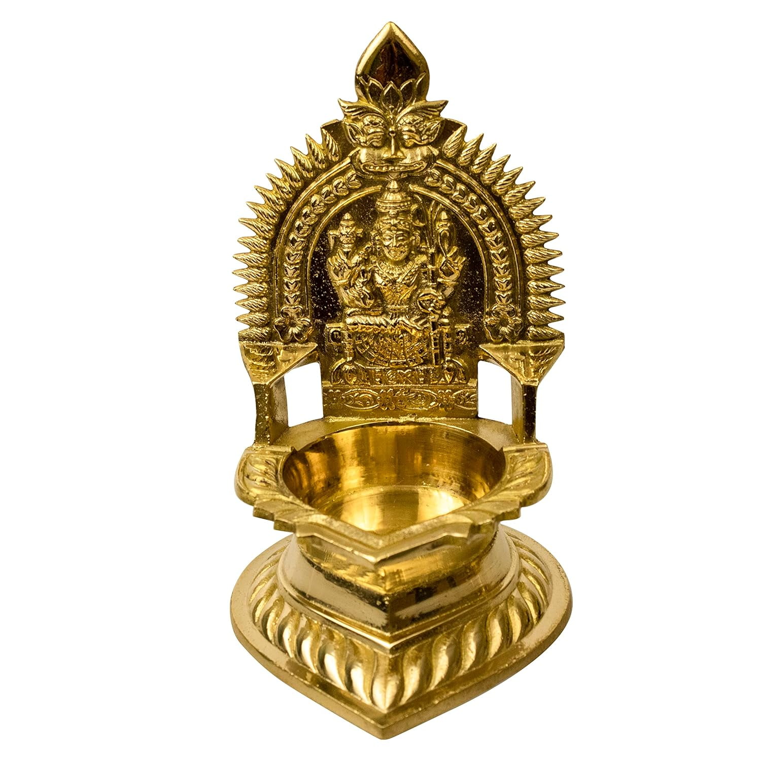 Spillbox Traditional Brass Diya for Puja | Pooja Aarti | Arti Deepak ...