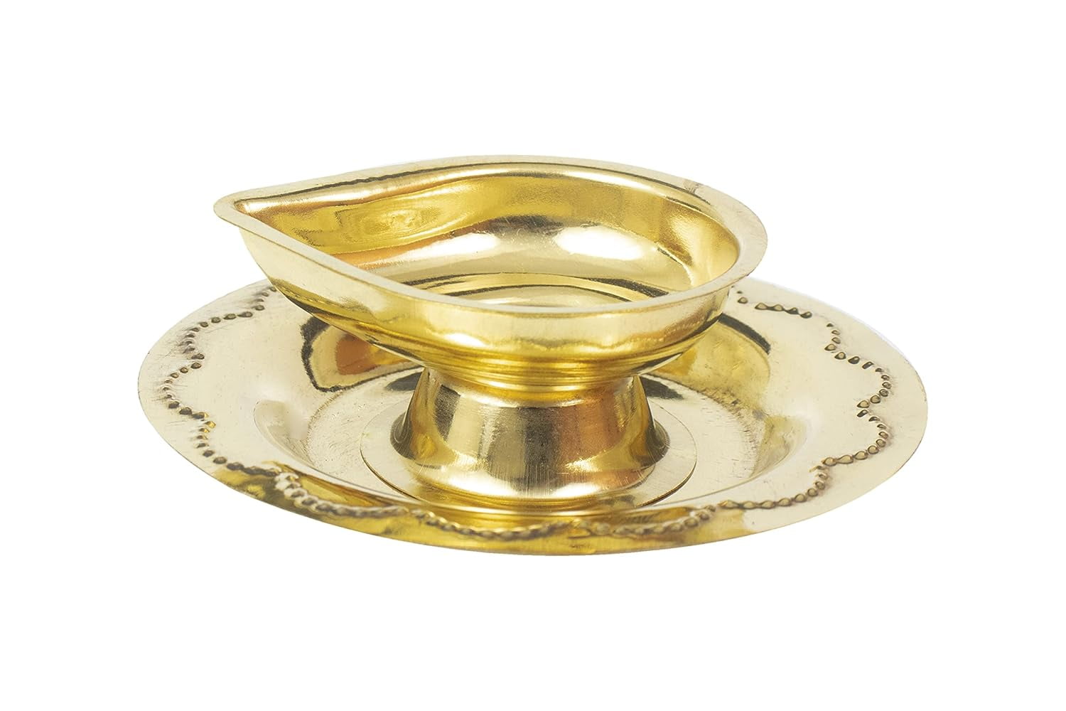 Spillbox Traditional Brass Diya for Puja | Pooja Aarti | Arti Deepak ...