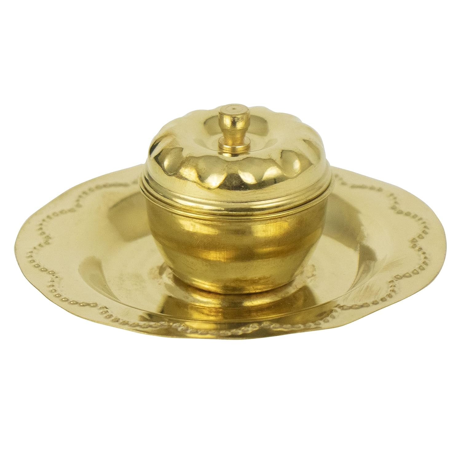 Spillbox Traditional Brass Pooja Bell/Ghanti for Pooja/Worship for ...