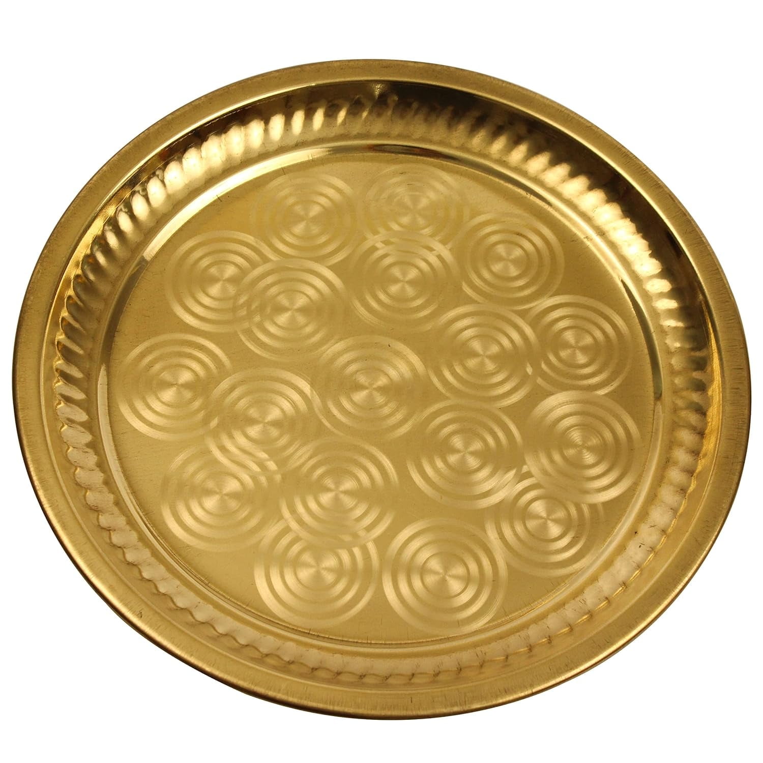 Spillbox Traditional Handcrafted Brass Puja | Pooja Thali | Arati ...