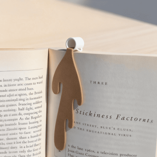 Spilled Coffee Cup Bookmark - Add Humor to Your Reading!The Perfect ...