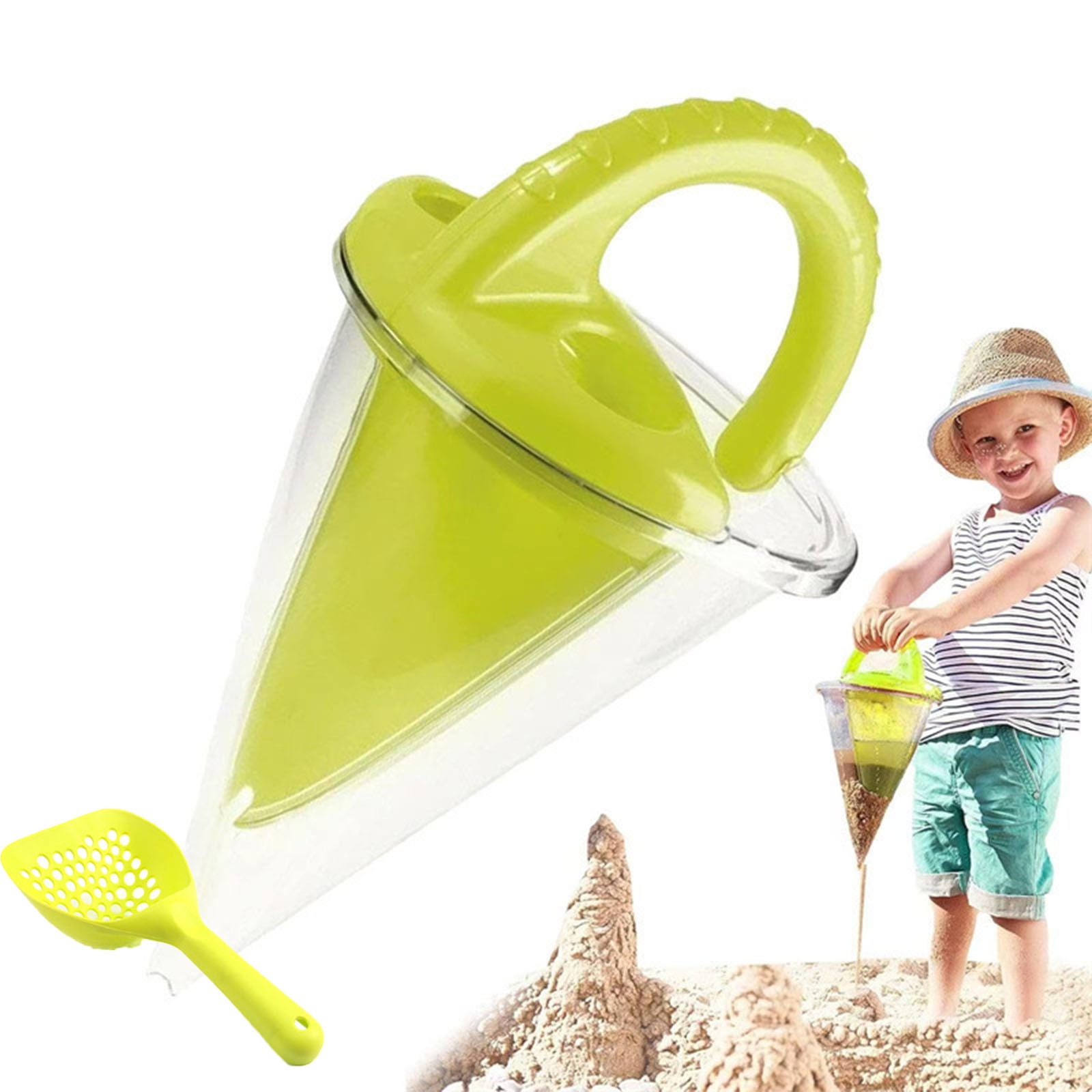 Spilling Funnel with Sifting Shovel - Ultimate Sand & Water Mixing Toy ...