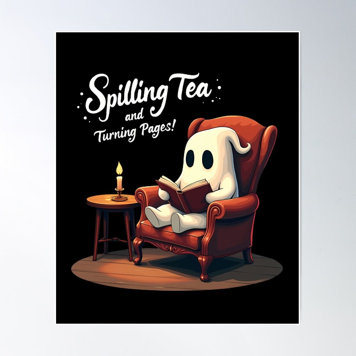 Spilling Tea And Turning Pages! Ghost In A Cozy Chair Book Lovers Day ...