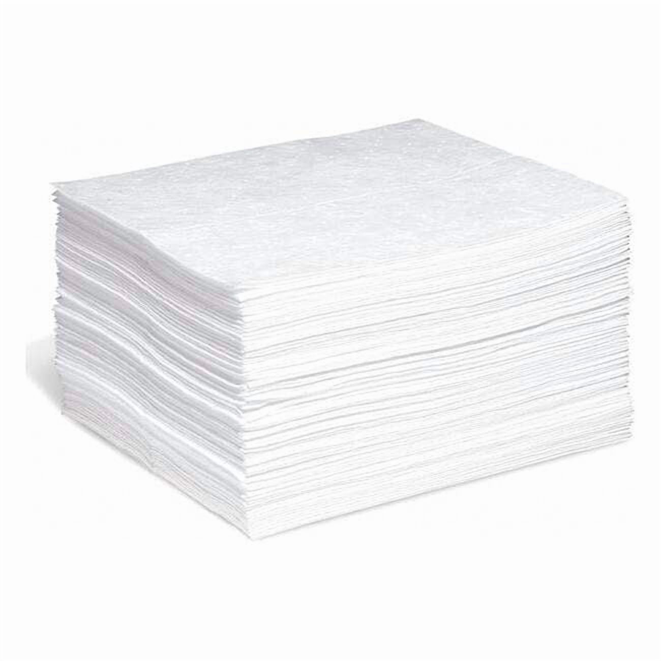 Spilltech Oil-Only Absorbing Pad, Polypropylene, 15x18in, PK100 WP-M ...