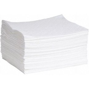 Oil Absorbent Pads for Spill Cleanup & Industrial Use | Walmart