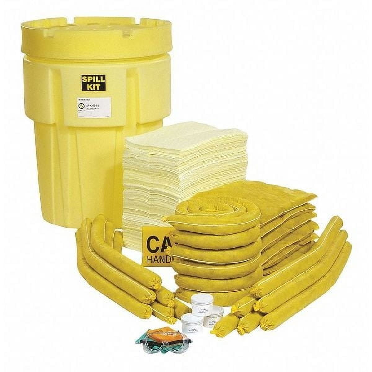 Spilltech Spill Kit,Drum,Chemical/Hazmat,31-3/4" H SPKHZ-95 - Walmart.com