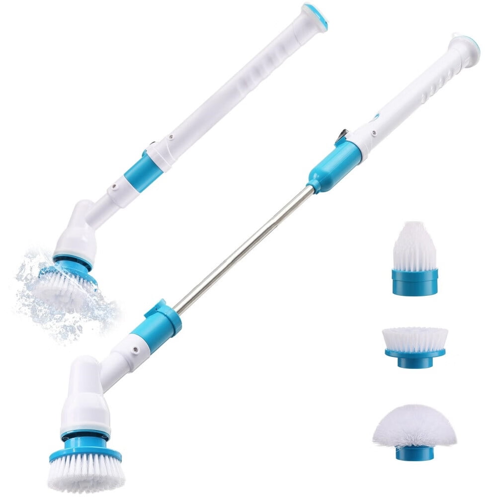 Spin Brush for Cleaning,300RPM Cordless Electric Spin Scrubber,Long ...