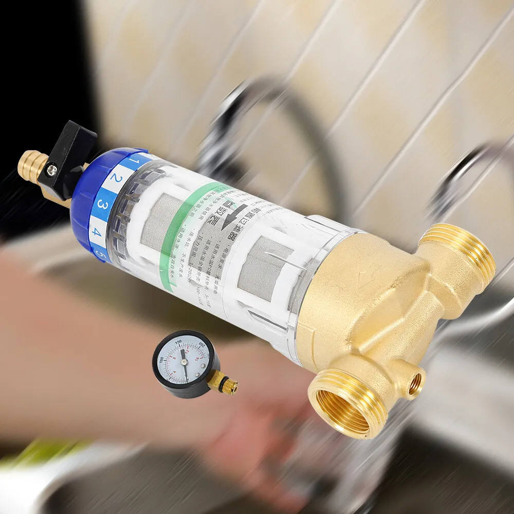 Spin Down Sediment Water Filter, Reusable Whole House,Pre-filter 50 HOT ...