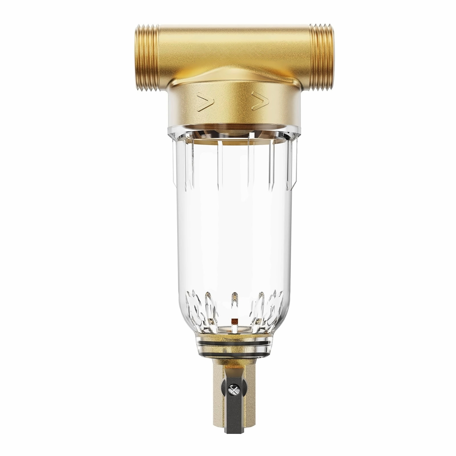 Spin Down Filter, 40 Micron Whole House Water Filter, 3/4" FNPT + 1 ...