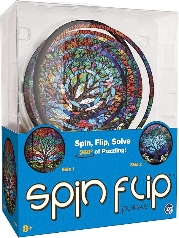 Spin Flip Puzzle - Charles Fazzino - Spin it, Flip it, Solve it! for ...