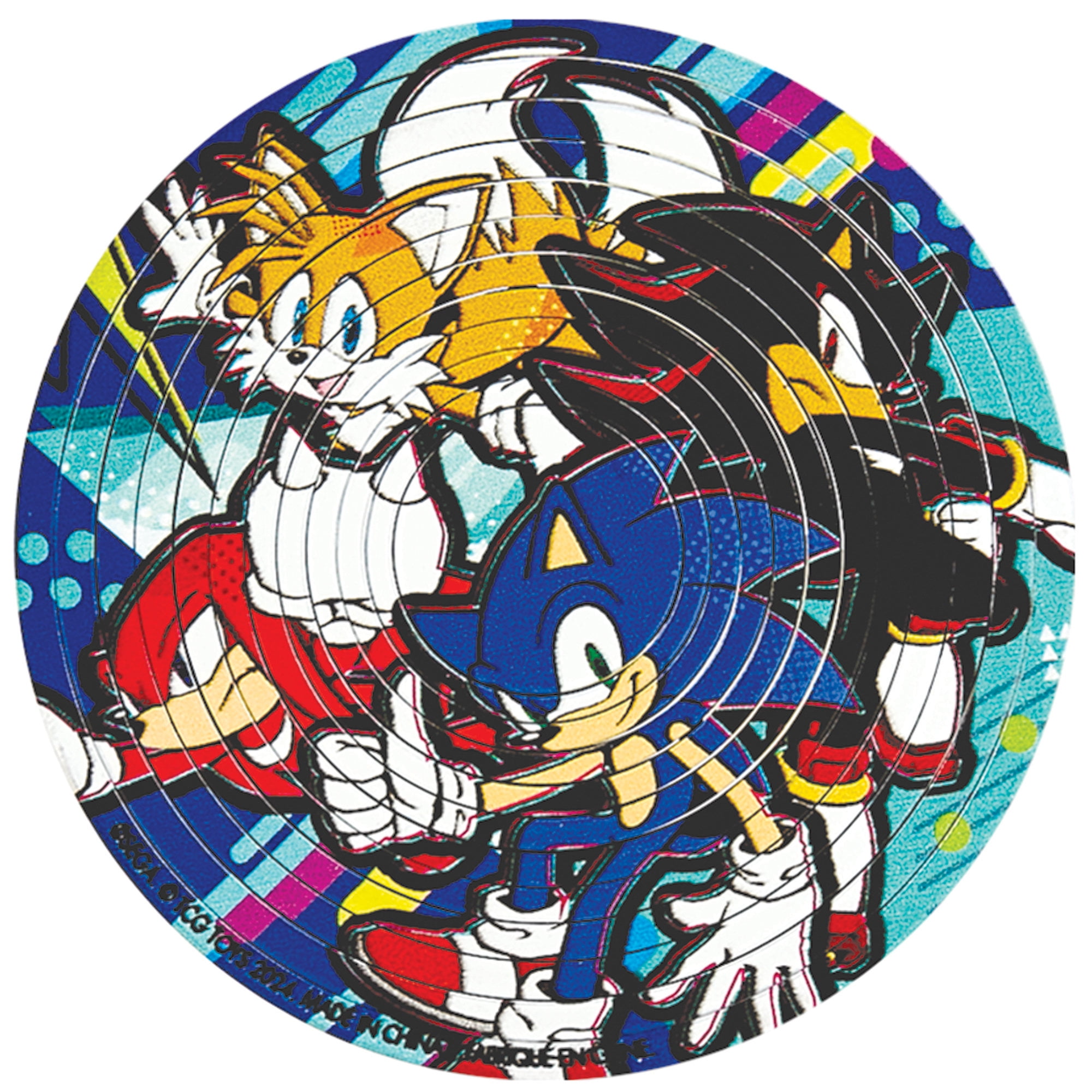 Spin Flip Puzzle: Sonic Speed - 12 Rings - 2-In-1: Double-Sided Puzzle ...