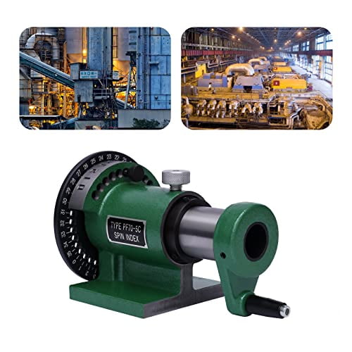 Spin Indexing Fixture 5C Drilling Mill Lathe Grinding Collet, Precision ...