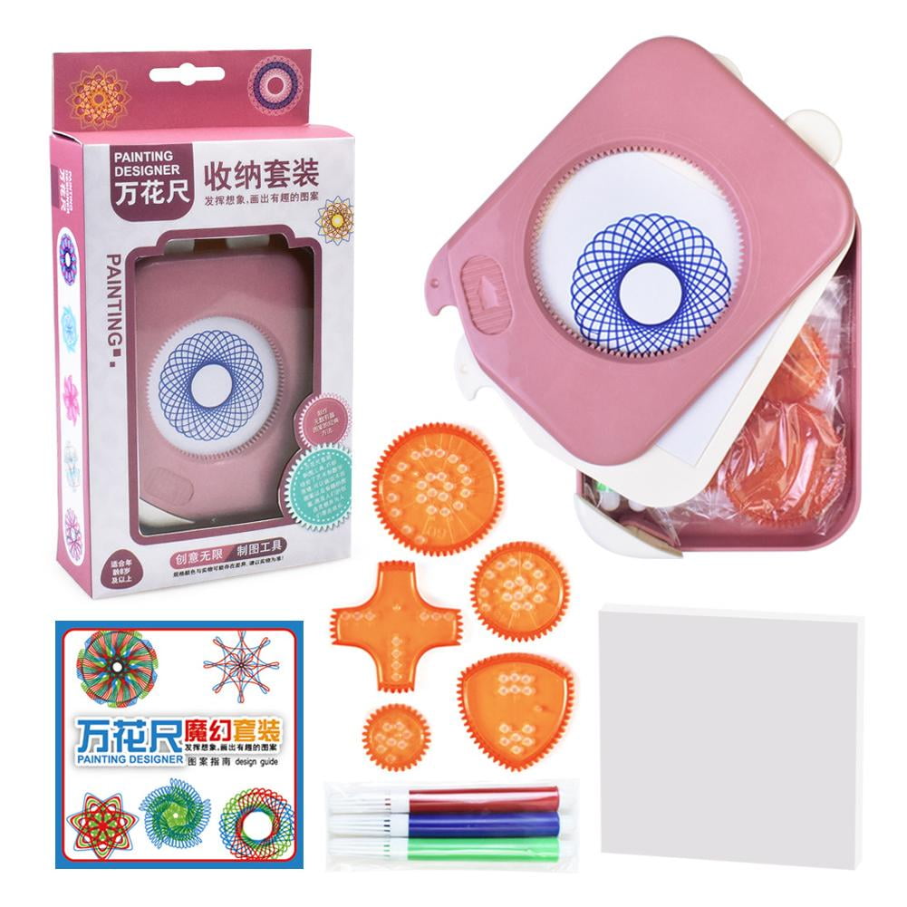 Spin Machine Kit - Gears Classic Retro Toy, Arts & Crafts Spinner Curve Sets, Toys Kits Pe ...