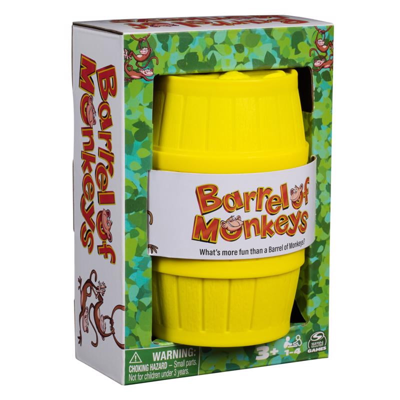 Spin Master Barrel of Monkeys Yellow - Walmart.com
