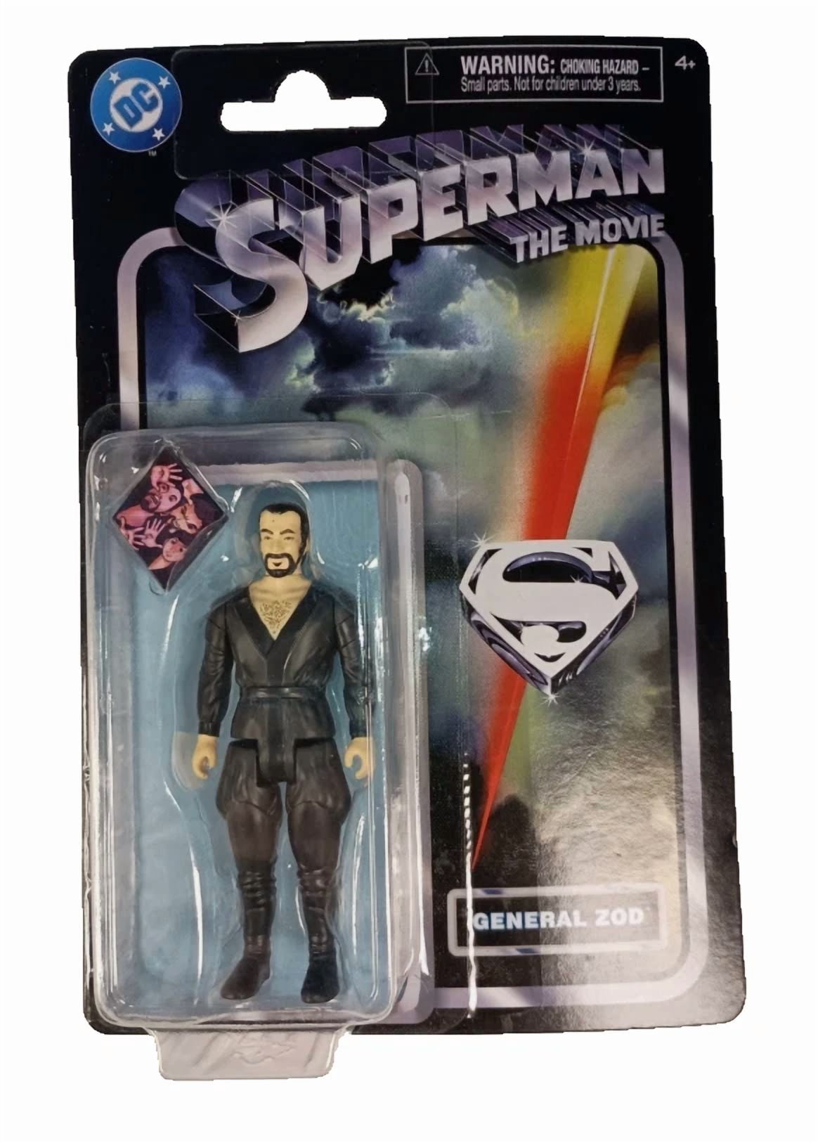 Spin Master DC Superman the Movie Retro Style General Zod 4" Figure ...