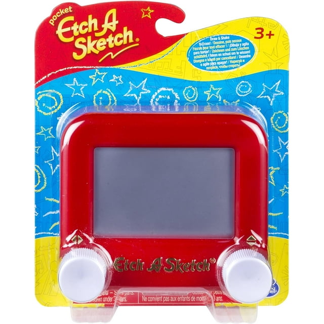 Spin Master Etch A Sketch Classic Mini Pocket Version - Walmart.com