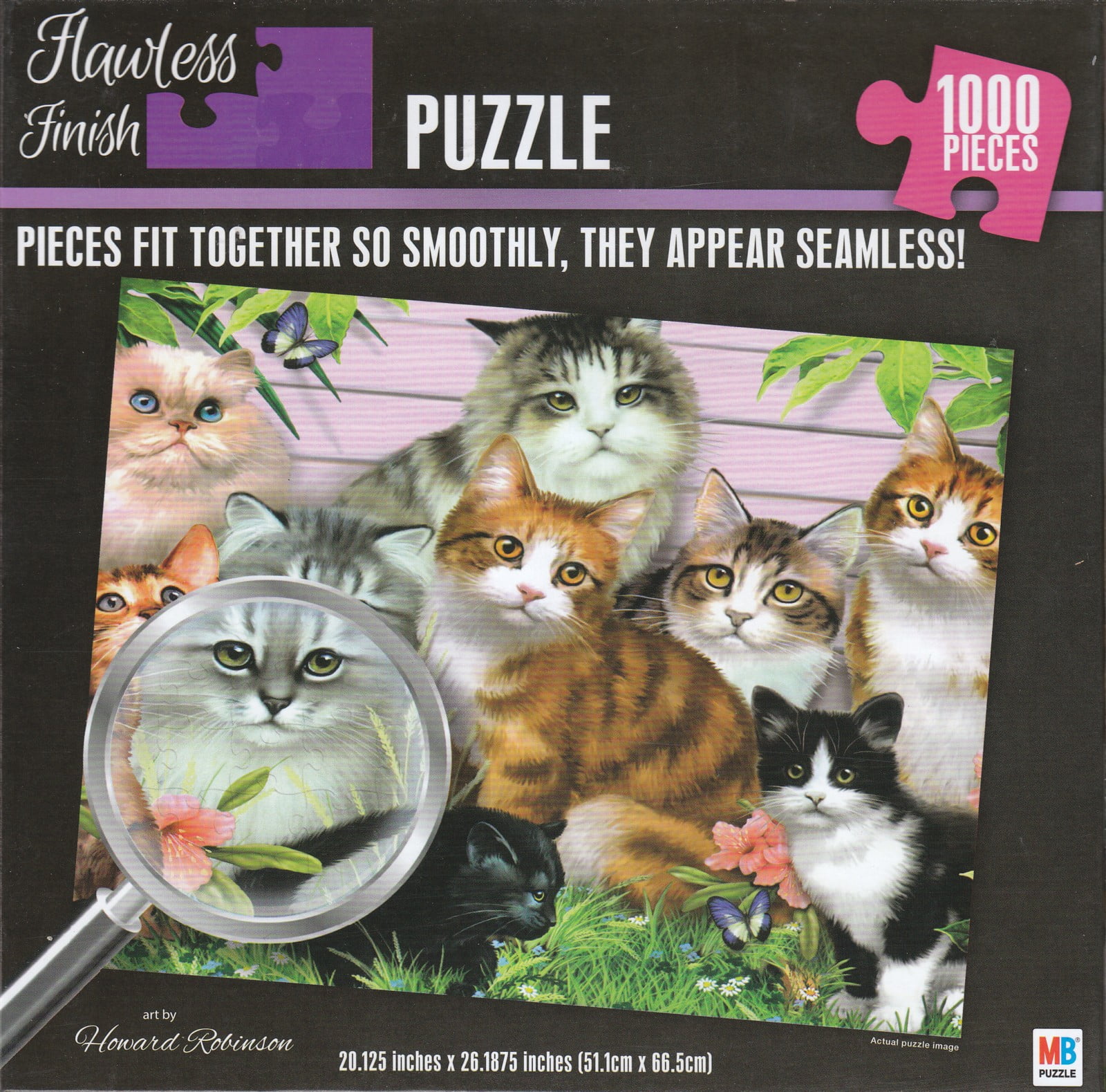 Spin Master Flawless Finish Cats Puzzle, 1000 Piece - Walmart.com