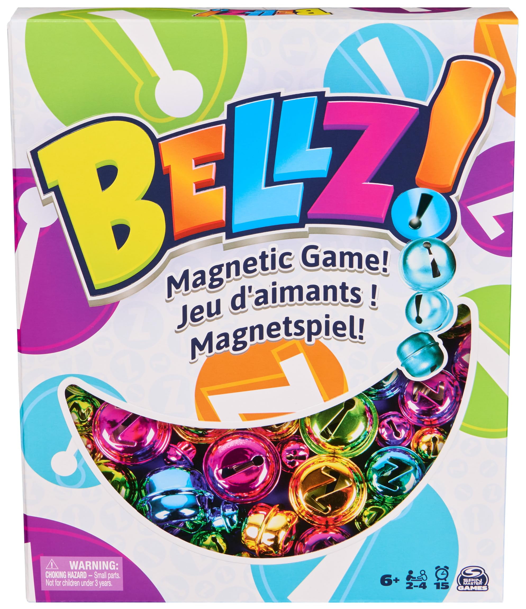 Spin Master Games, Bellz! The Quick to Pick-up Family Magnet Game with ...