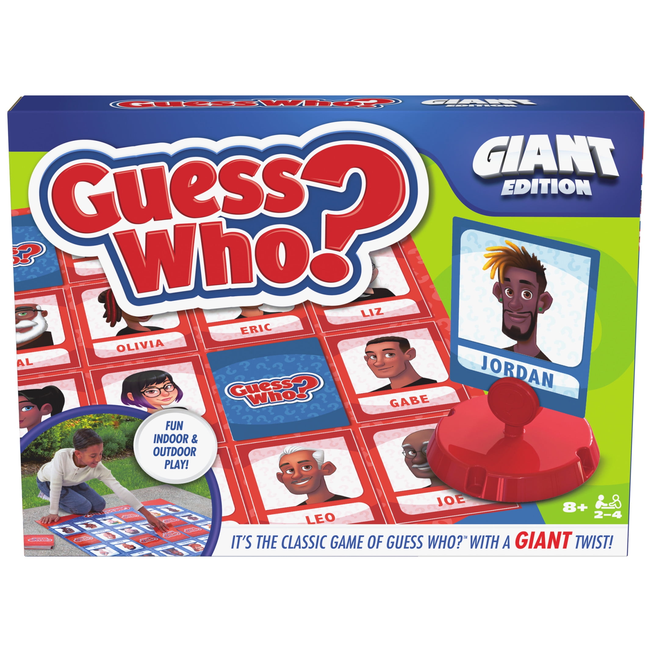 Spin Master Games, Guess Who? Giant Edition Board Game for Ages 6 ...