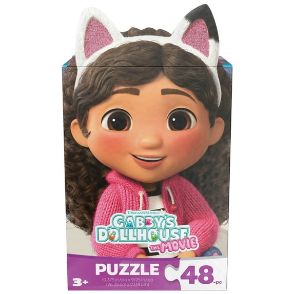 Spin Master Games Gabby's Dollhouse Puzzle, 24 Pieces, for Ages 3 and ...