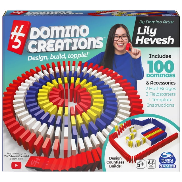 Lily Hevesh Domino Set - Dexterity games for hobby shops - Walmart ...