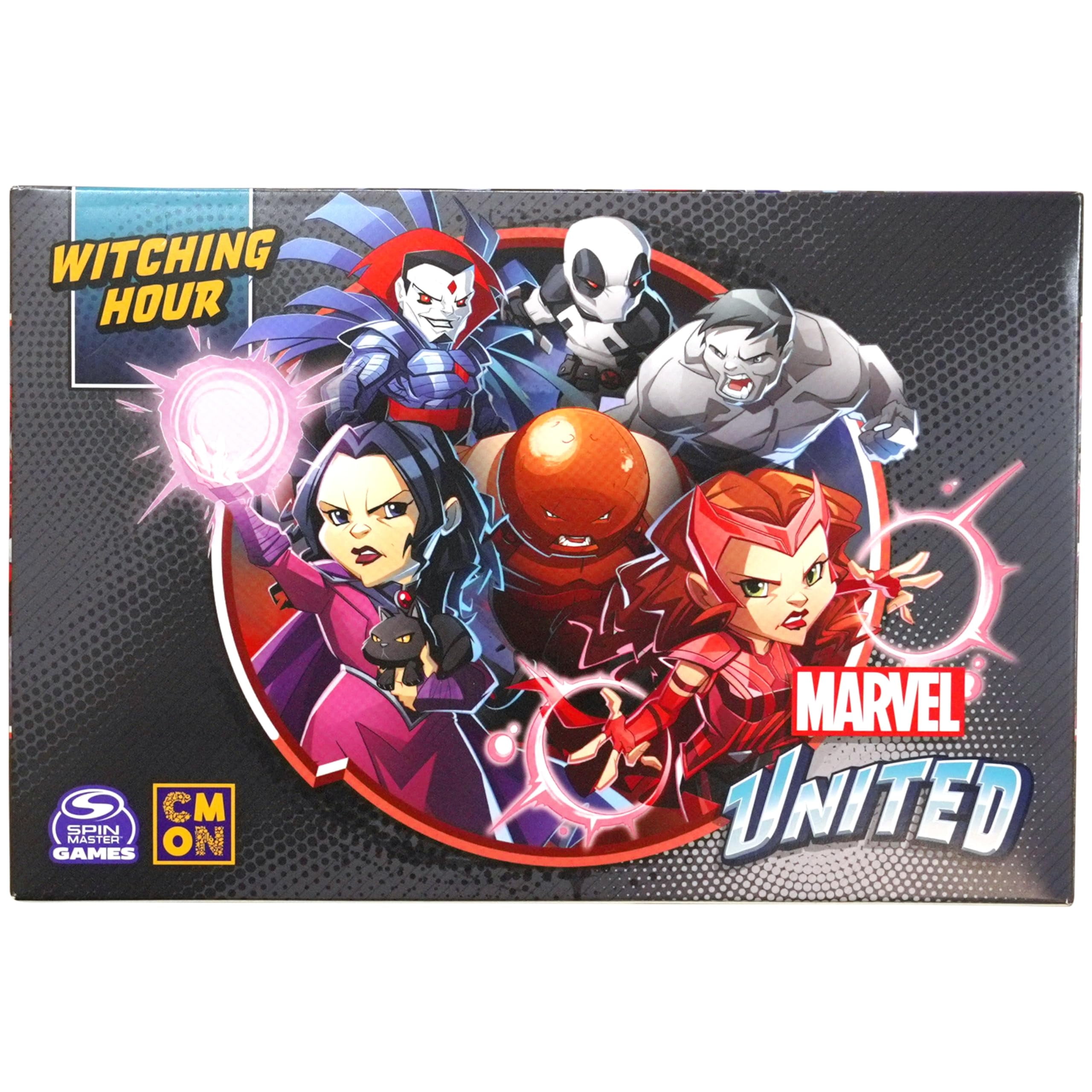 Spin Master Games, Marvel AIF9 United: Witching Hour Pack with Scarlet Witch & Agatha Harkness ...