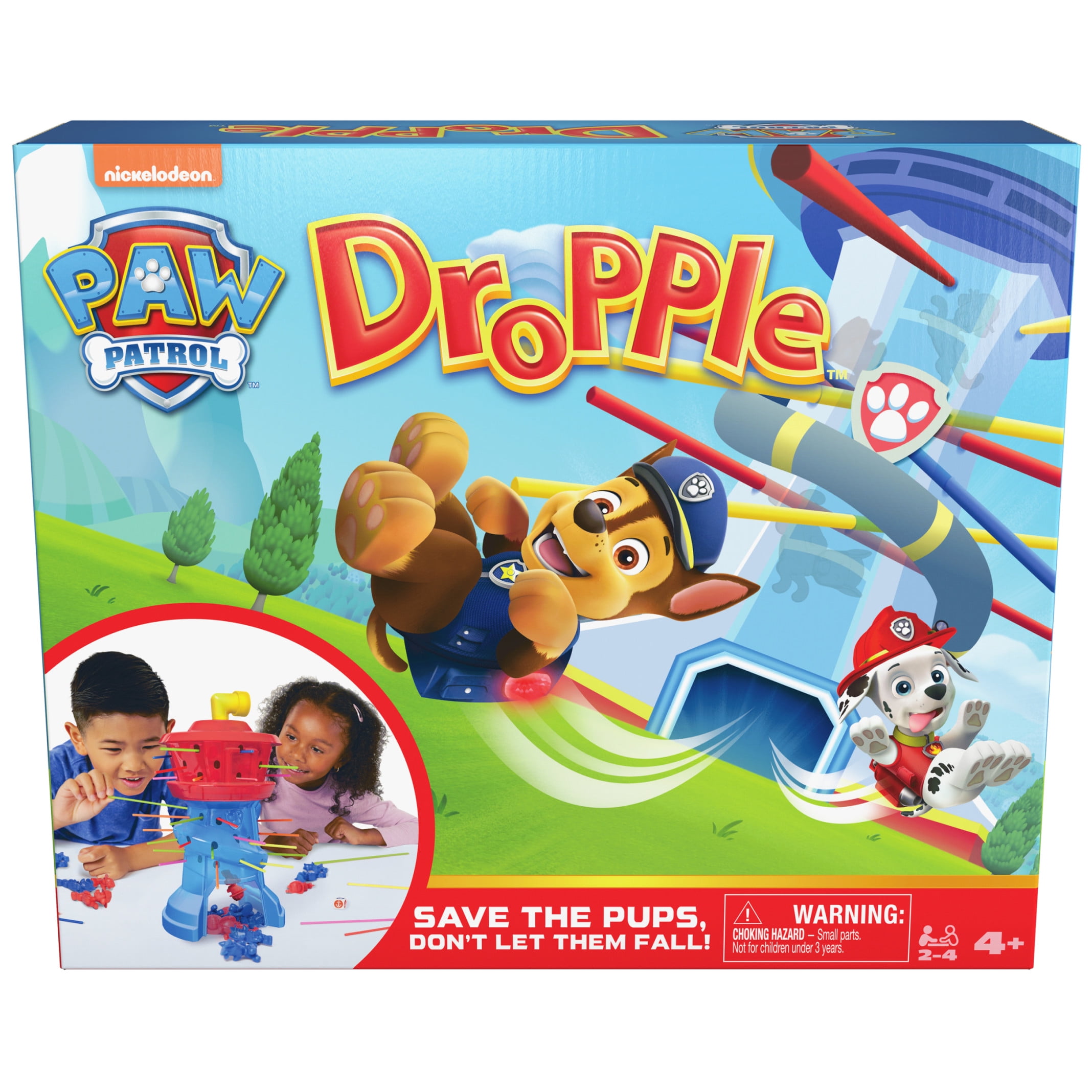 Spin Master Games, PAW Patrol Dropple, PAW Patrol Game, Ages 4 ...