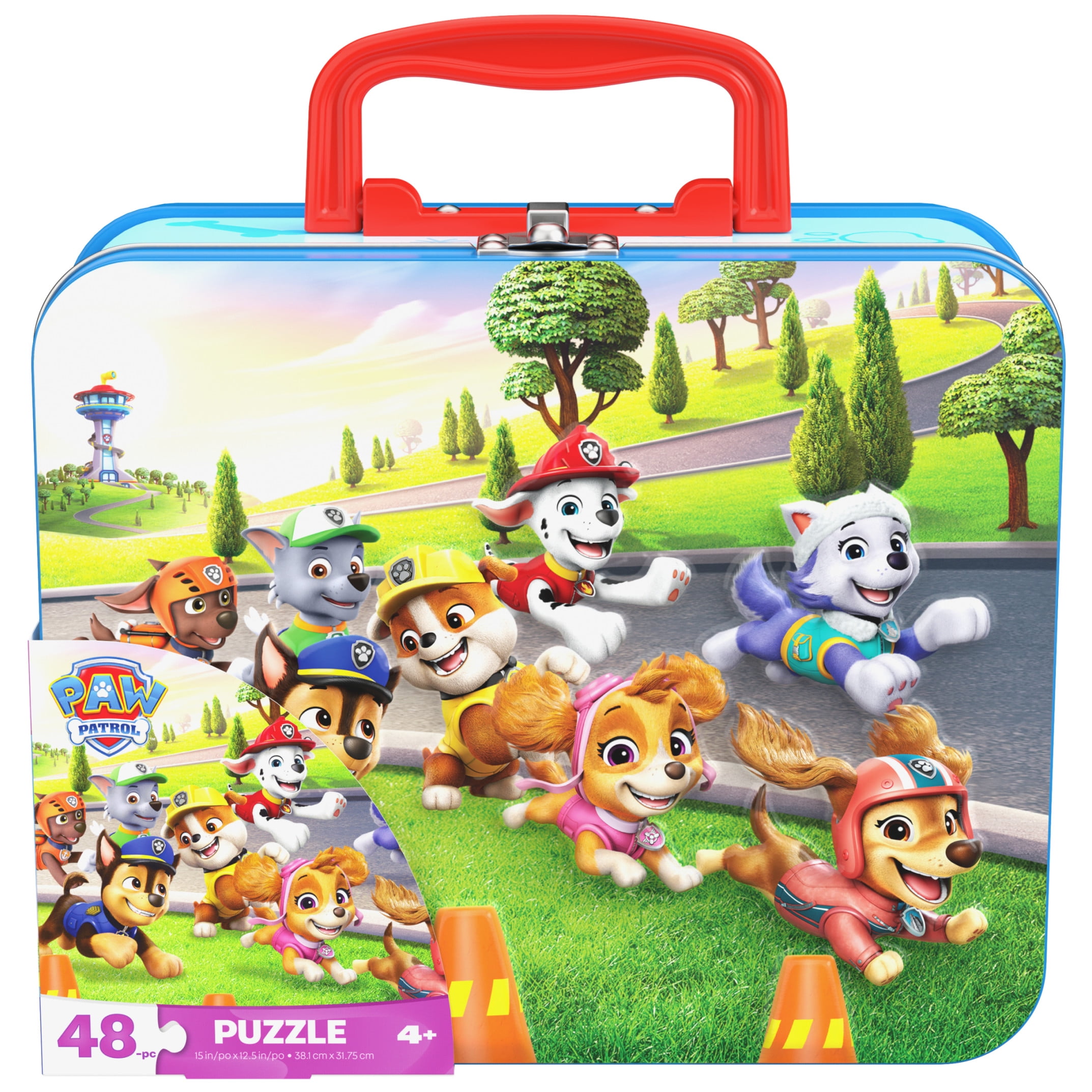 Spin Master Games, PAW Patrol Puzzle in Tin with Handle, for Families ...
