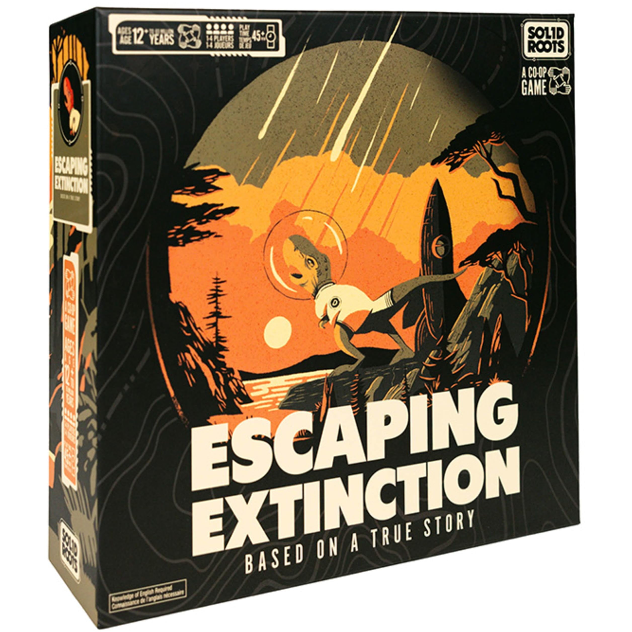 Spin Master Games, SolidRoots Escaping Extinction, Coop Strategy Board ...