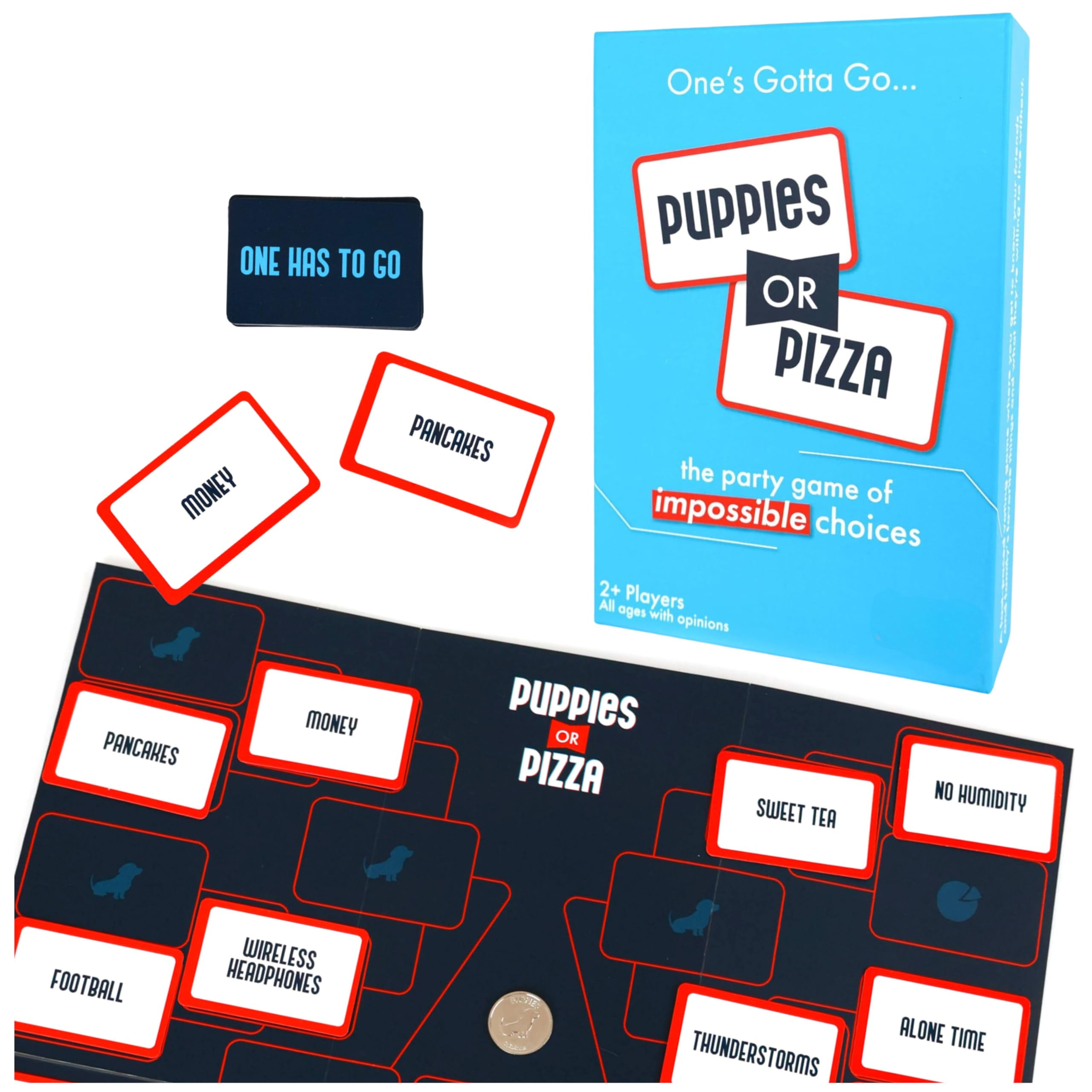 Spin Master Games, SolidRoots SSF20 Puppies or Pizza? The Card of ...