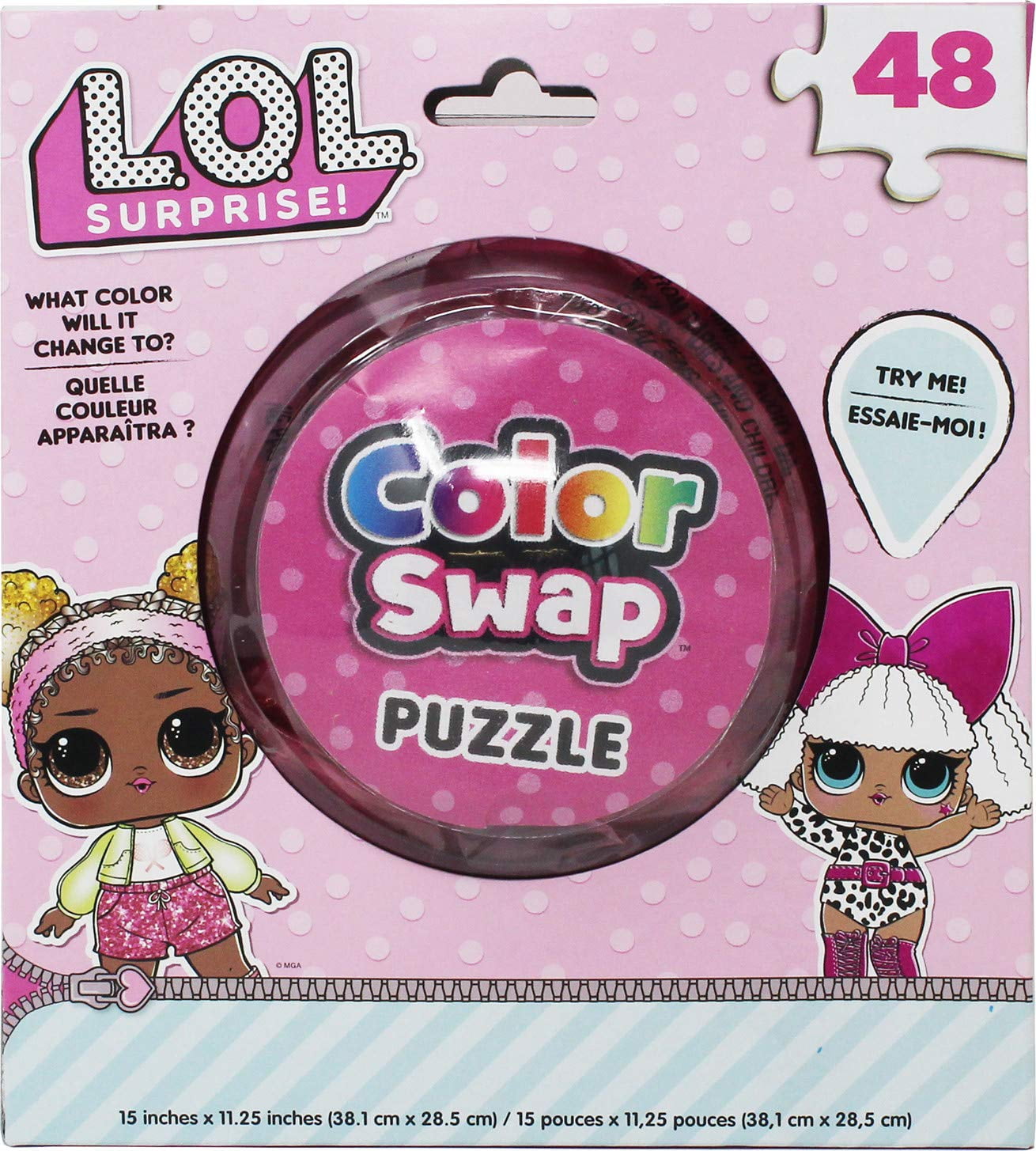Spin Master L.O.L. Surprise! RRF12 99-Piece Surprise Puzzle, for ...