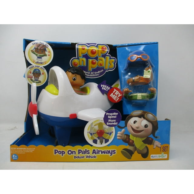 Spin Master Pop on Pals Deluxe Airplane - Walmart.com
