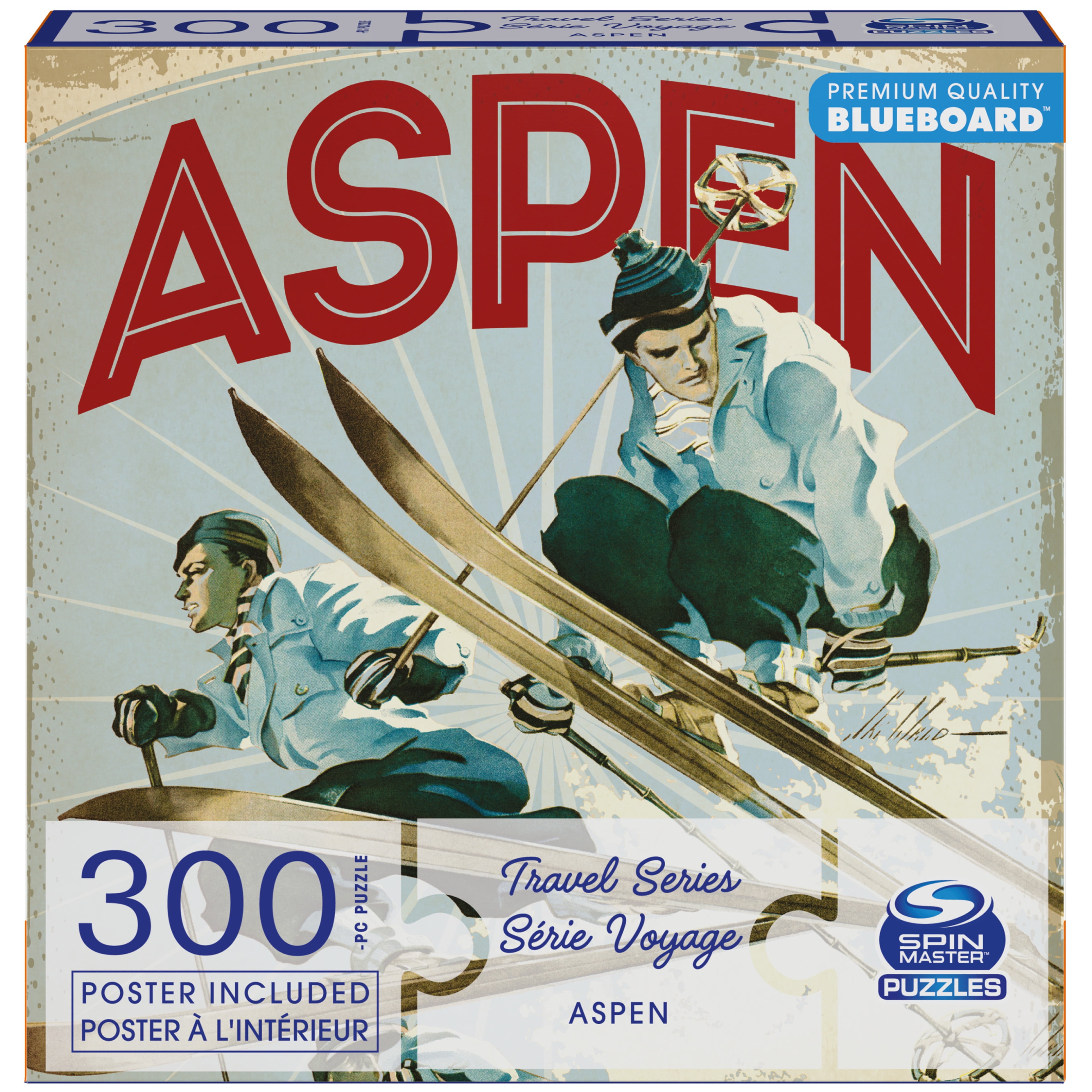 Spin Master Puzzles, Aspen Colorado 300pc Jigsaw Puzzle, for Kids 8 ...