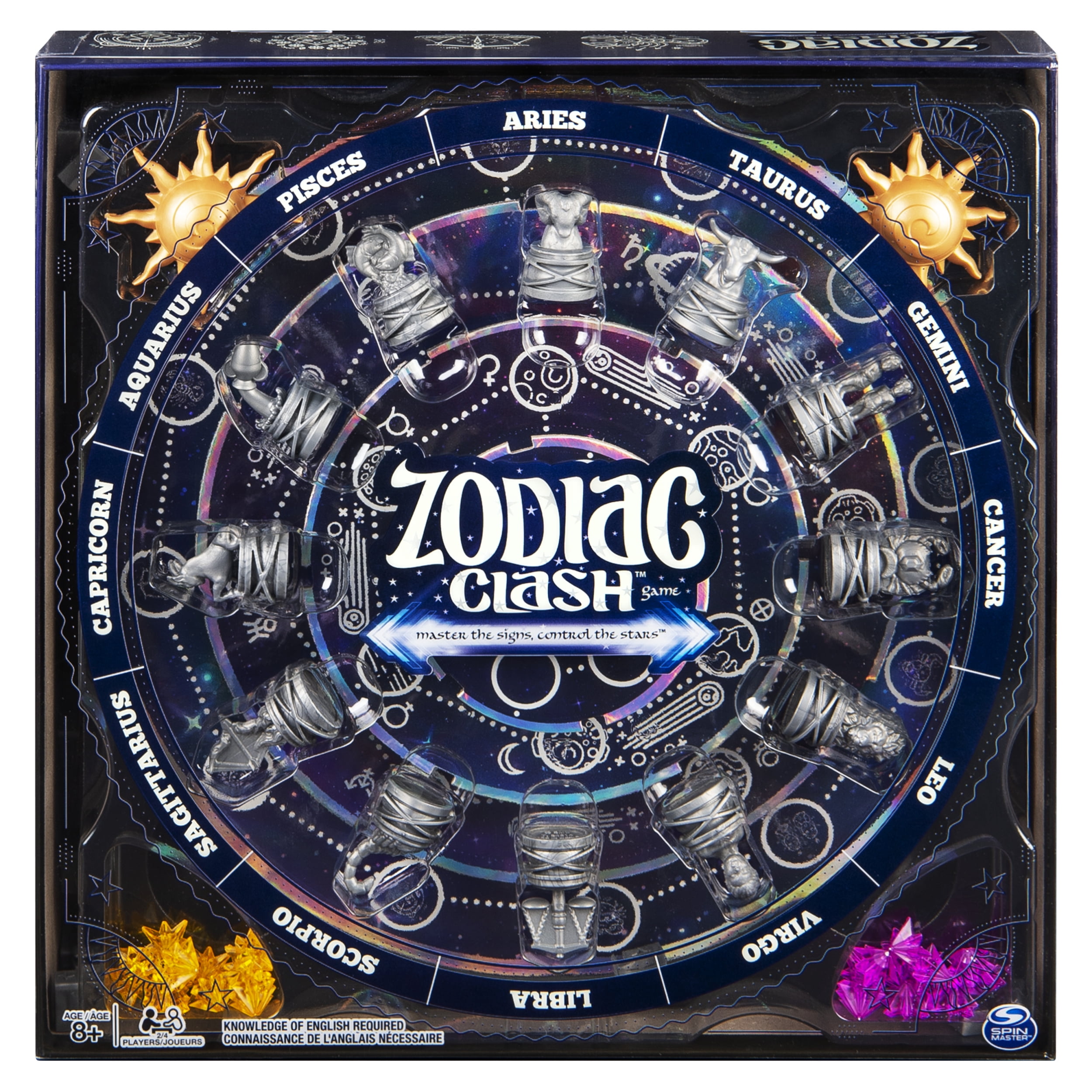 Spin Master Zodiac Clash Strategic 3D Solar System Board Game for 2 or ...