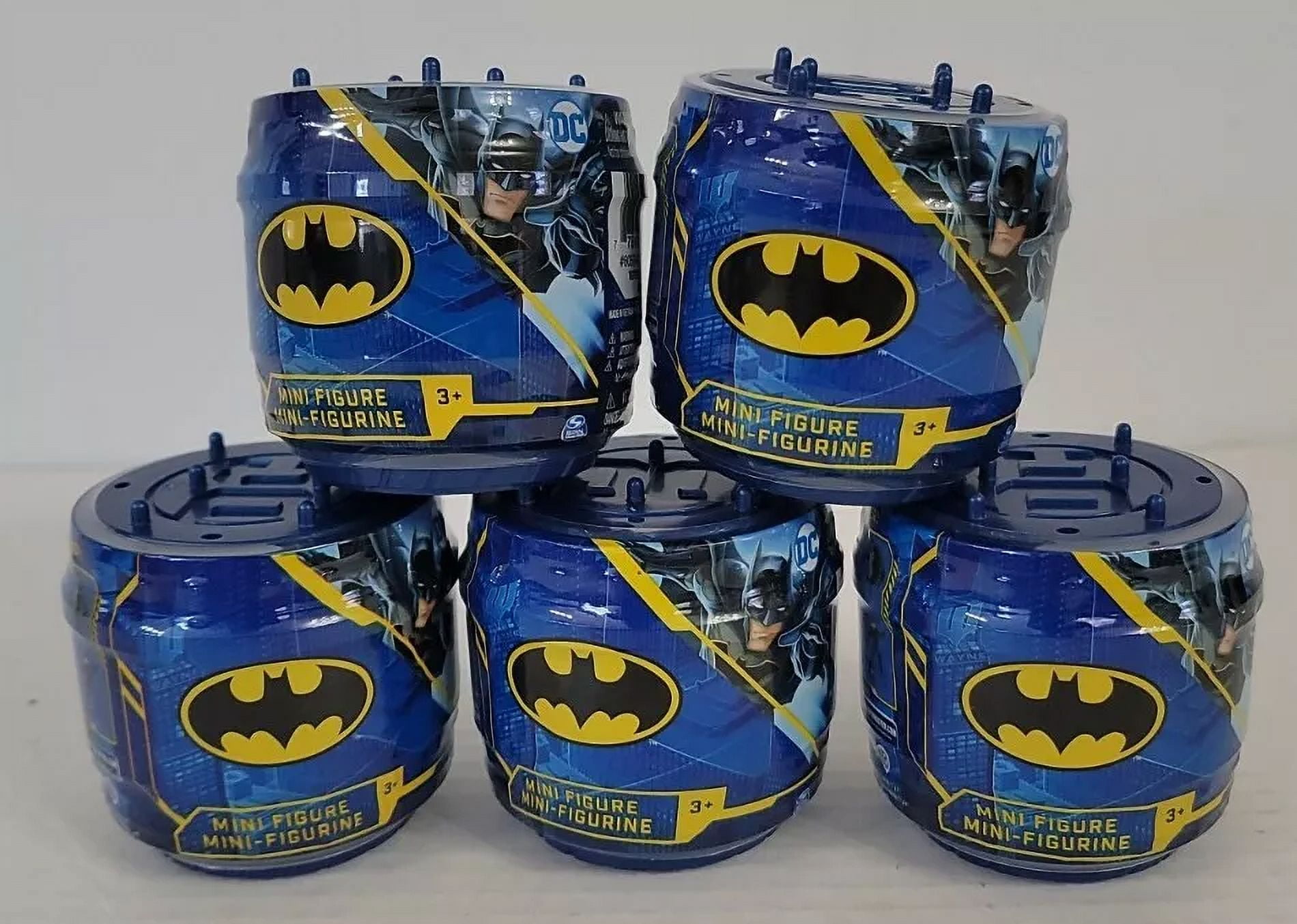 Spin Masters DC Mini Figure Blue Barrel Random Blind Barrel Batman Lot ...
