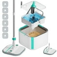Spin Mop and Bucket with Detachable Inner Bucket for Home Office ...