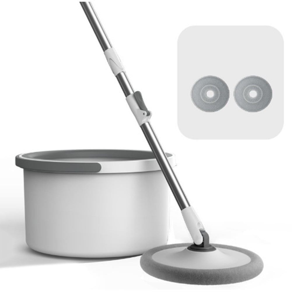 Spin Mop and Bucket System with Dirty Water Separation,360° Rotating ...