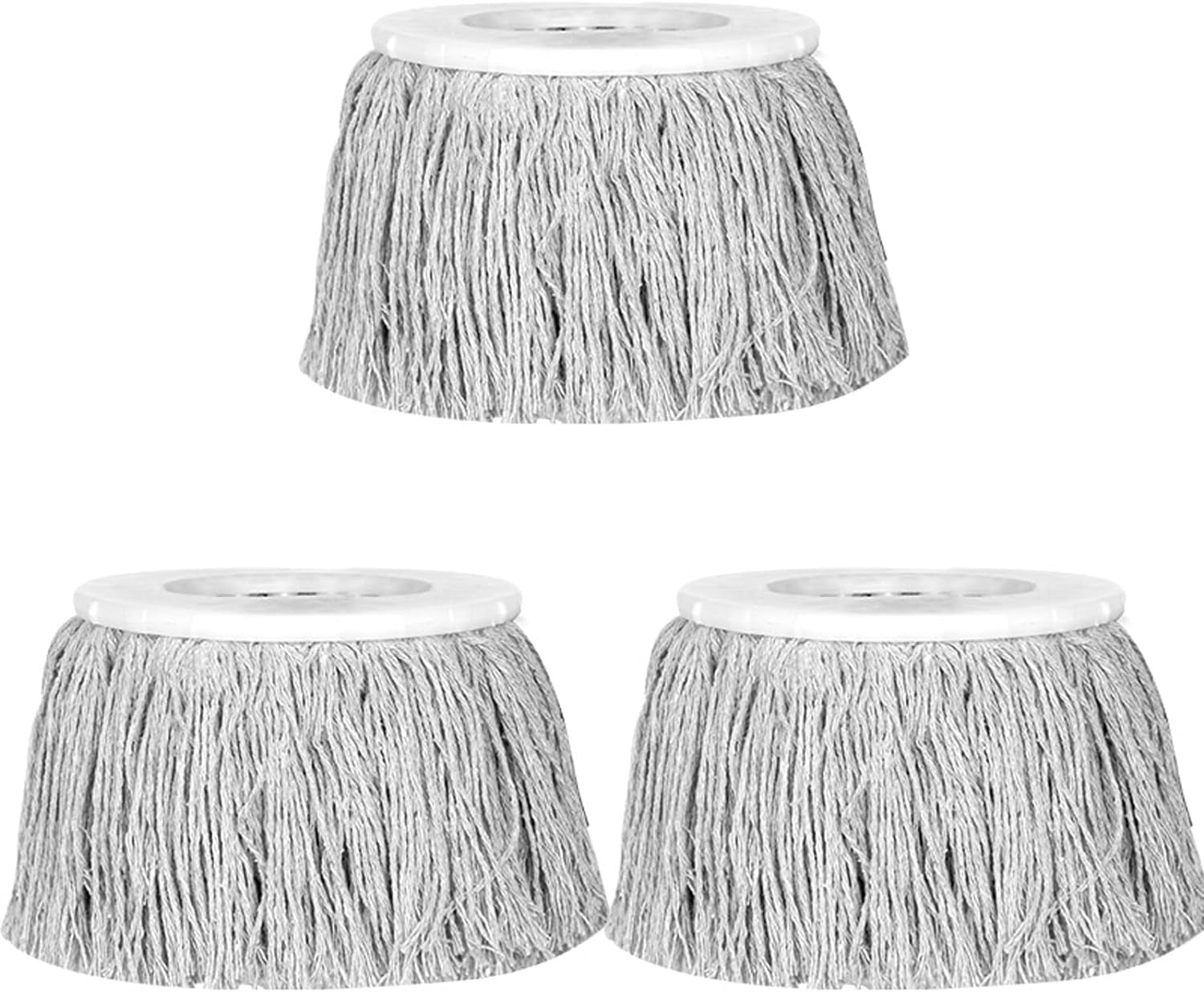 Spin Mop Refill for 360° Cotton Thread Mop Head Replacement - Round ...