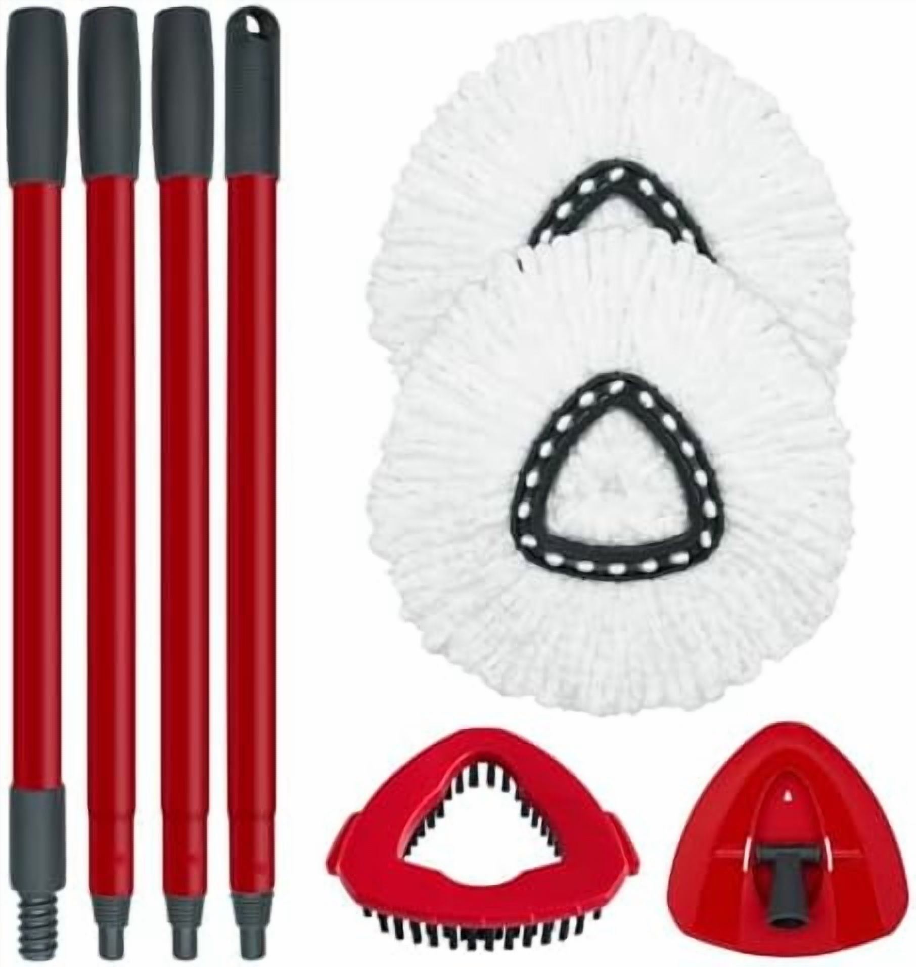 Spin Mop Replace Head, Base, Mop Handle Replacement for OCedar ...